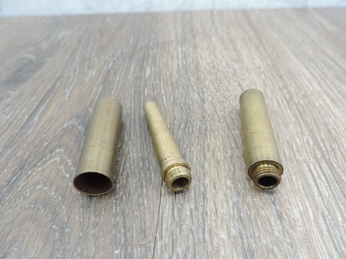 3 Muzzle Loader Black Powder Brass Powder Flask Pour Spouts | eBay