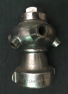 Vintage Brass Bresnan Cellar Distributor Fire Hose 2-1/2” Nozzle | eBay