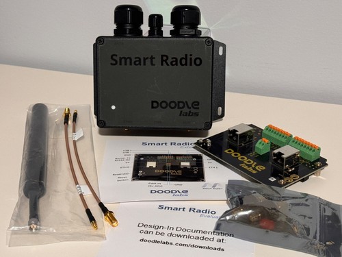 BRAND NEW Doodle Labs Smart Radio – RM-915-2J-XE + Eval Board (Over 2k ...