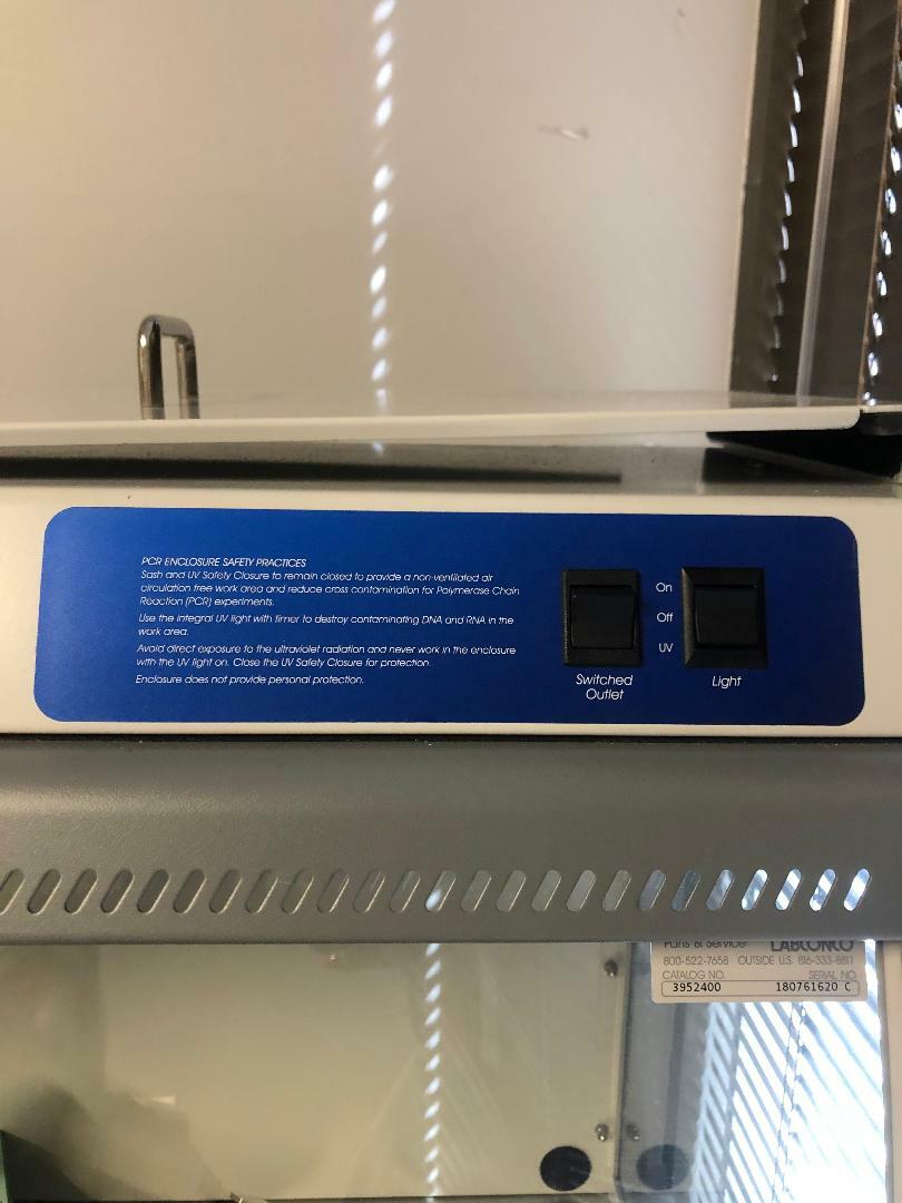 Labconco Purifier Non-Ventilated PCR Enclosure, Labconco 3952400 | eBay