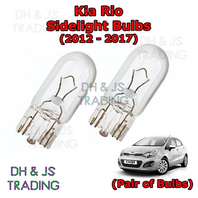 For Kia Rio Front Sidelights / Parking Lights Side Light Bulb Bulbs MK3 ...