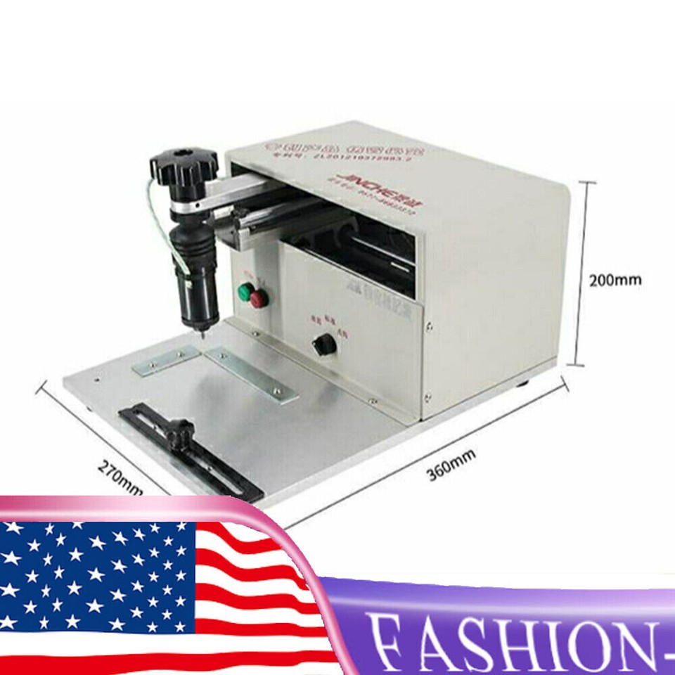Electric Marking Machine Desktop Dot Peen Nameplate Tags Label Marking ...