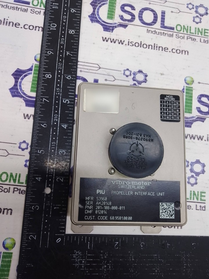 Vibro-meter S3960 PIU Propeller Interface Unit 201-108-000-011 | eBay