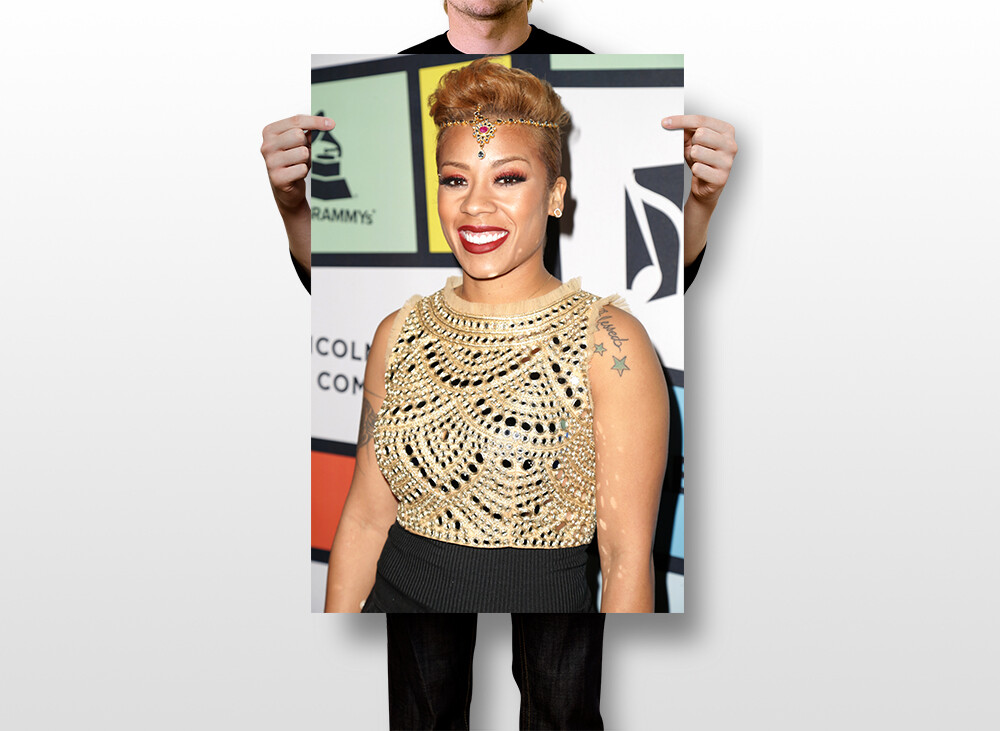Keyshia Cole Singer Actress Dazzling Smile Art Wall Room Poster ...
