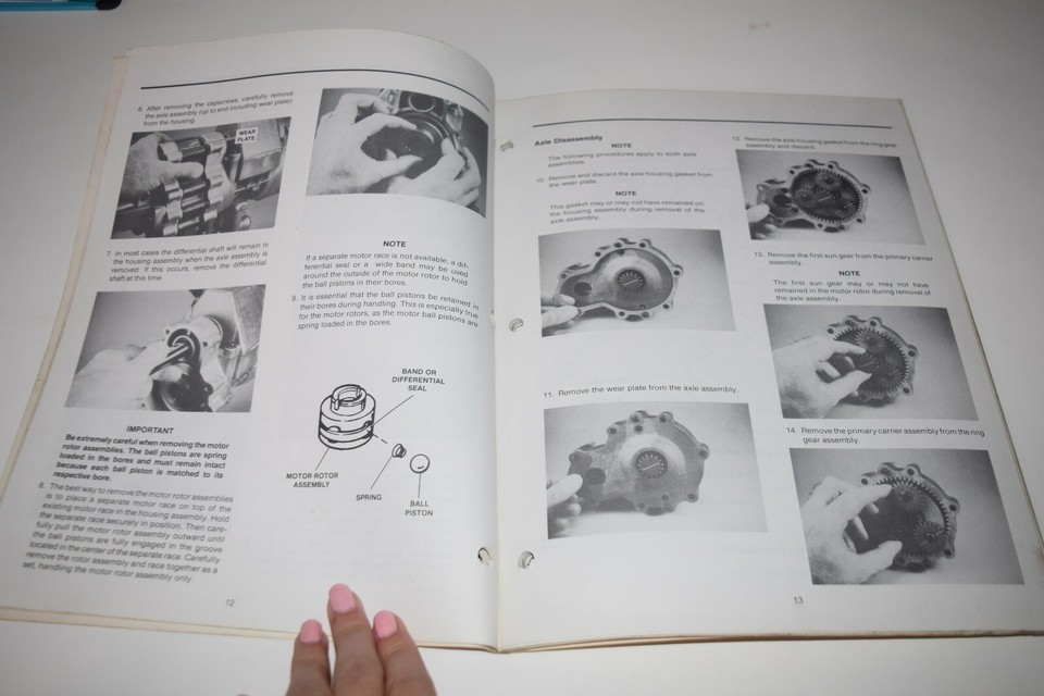 Simplicity Eaton 850 Hydrostatic Transaxle for 6500 Series Repair ...