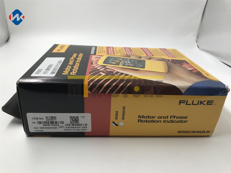 1pcs Fluke 9062 brand new Motor and Phase Rotation Indicator Tester ...