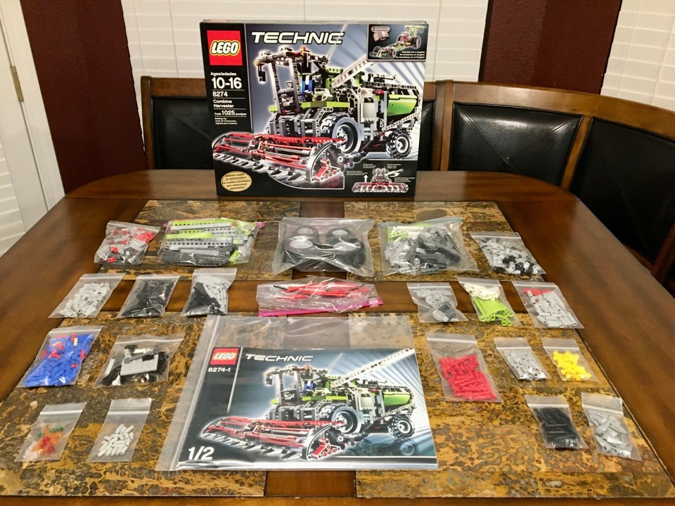 LEGO TECHNIC 8274 COMBINE HARVESTER DRAGSTER RARE! | eBay
