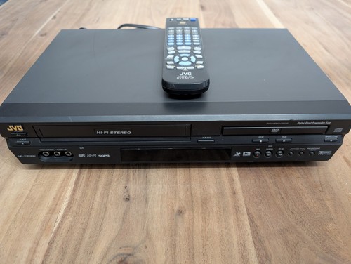JVC HR-XVC26U DVD VCR Combo Player Recorder VHS with Remote, Manual ...