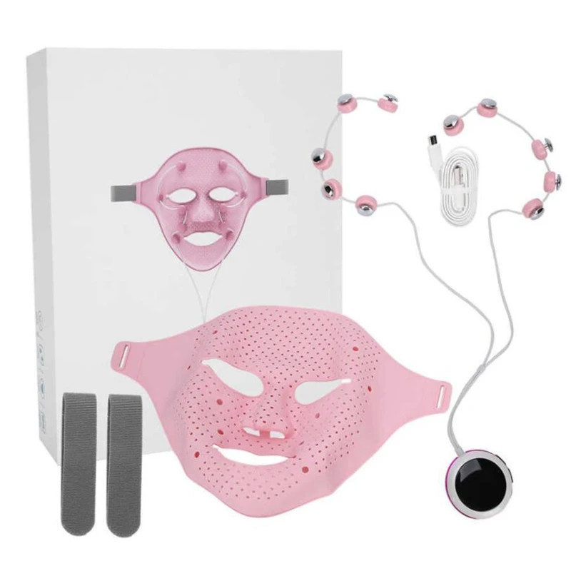 Electric Facial Mask EMS V-shaped Face Lifting Slimming Massager Beauty ...