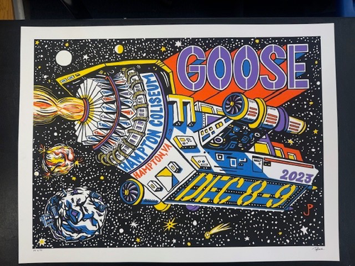 Goose The Band Poster HAMPTON WEB VARIANT #/150 OFFICIAL PRINT 2023 ...