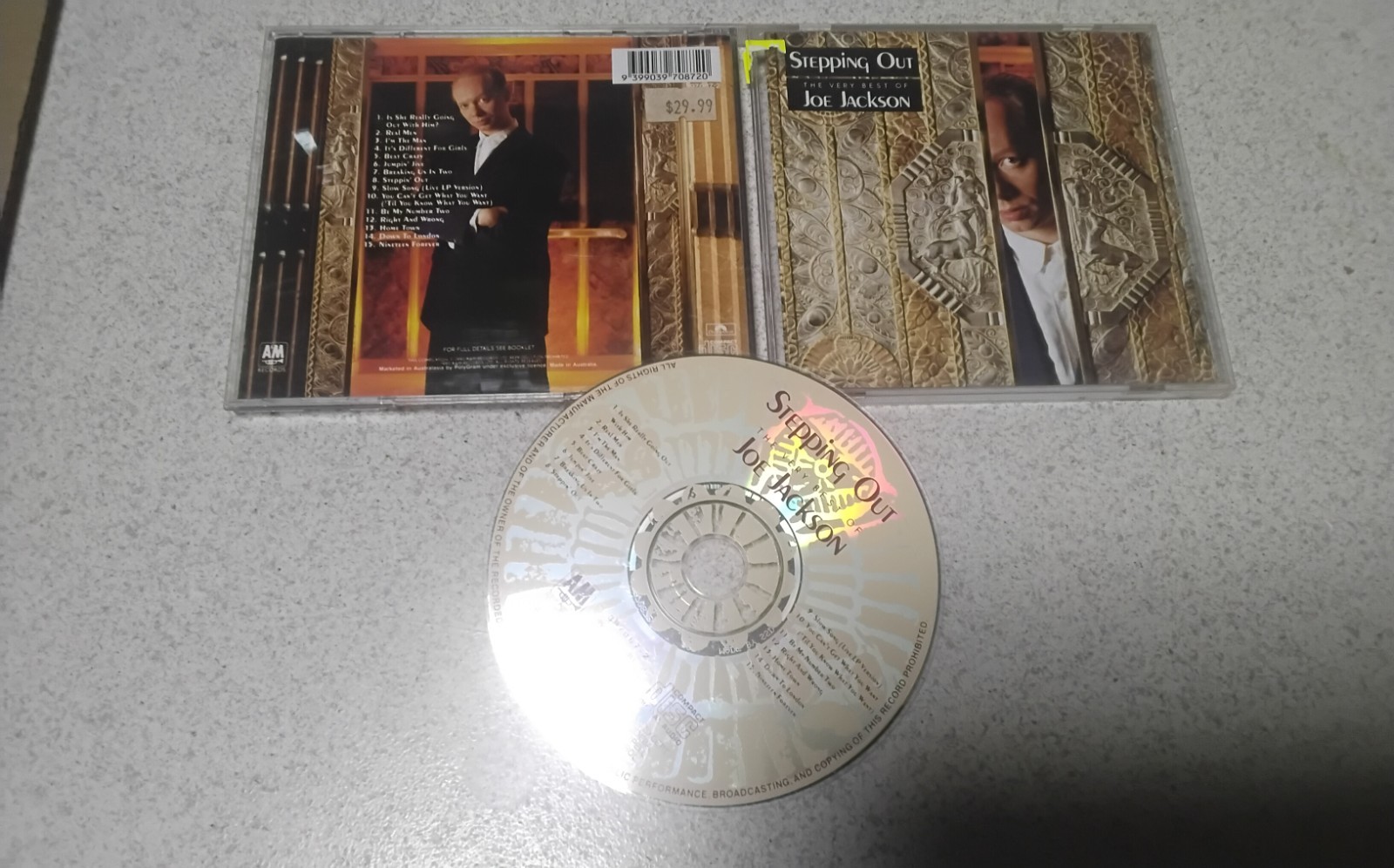 Joe Jackson - Stepping Out The Very Best Of CD Pop , Rock | eBay Australia