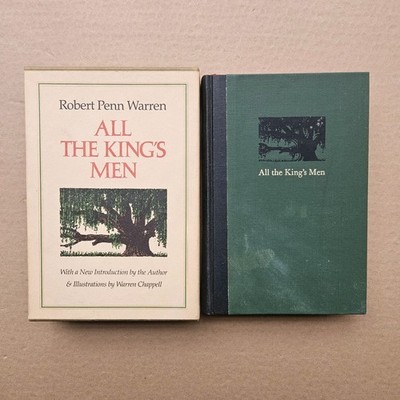 Robert Penn Warren ALL THE KING'S MEN W/SLIPCASE Poems Hardback 1981 | eBay