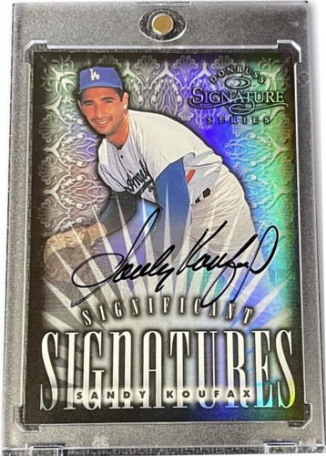 Sandy Koufax 1998 Donruss Significant Signature Series #R3 SAMPLE | eBay