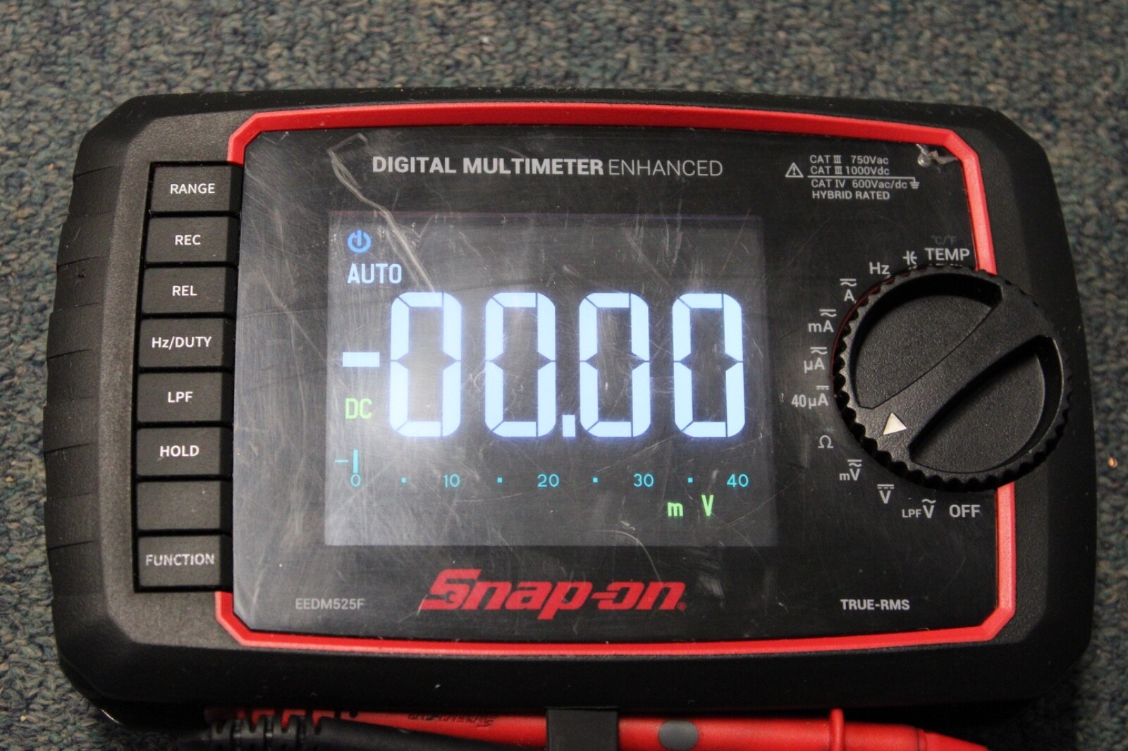 Snap-on Enchanced Digital Multimeter - EEDM525F •Free Shipping• | eBay