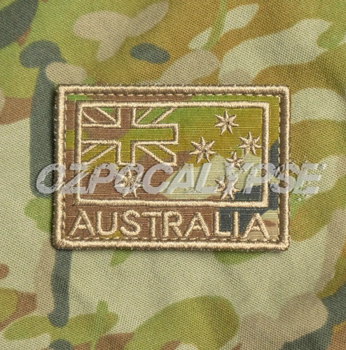 AMCU Subdued Flag Patch - Australian army amc tbas multicam military ...
