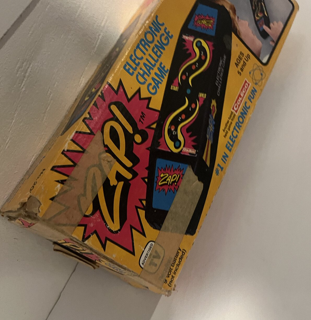 1981 Coleco ZAP! 2 Two Player Handheld Electronic Game In Box Untested ...