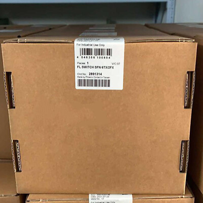 NEW 1PC Phoenix Ethernet Switch FL SWITCH SFN 6TX/2FX 2891314 SHIP FREE ...