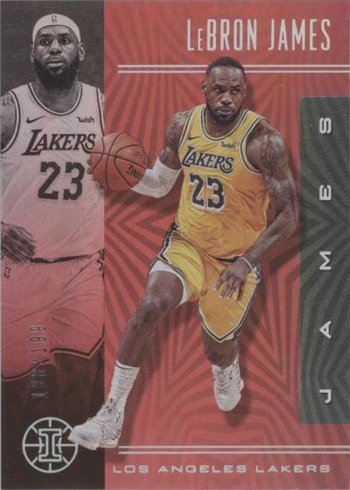 2019-20 Panini Illusions - LeBron James #20 Trophy Collection Ruby /199 ...