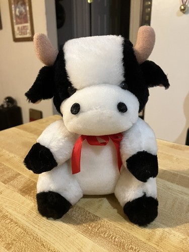 Kohls Cares For Kids Click Clack Moo Cow Plush Stuffed Animal Black ...