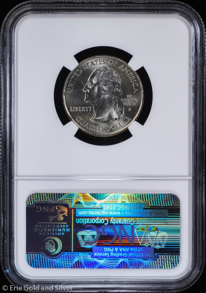 2006-P 25c North Dakota ND State Quarter NGC MS 66 | Uncirculated UNC ...