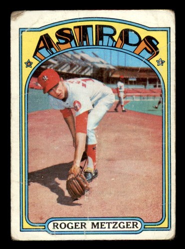1972 Topps Baseball #217 Roger Metzger PR *d2 | eBay