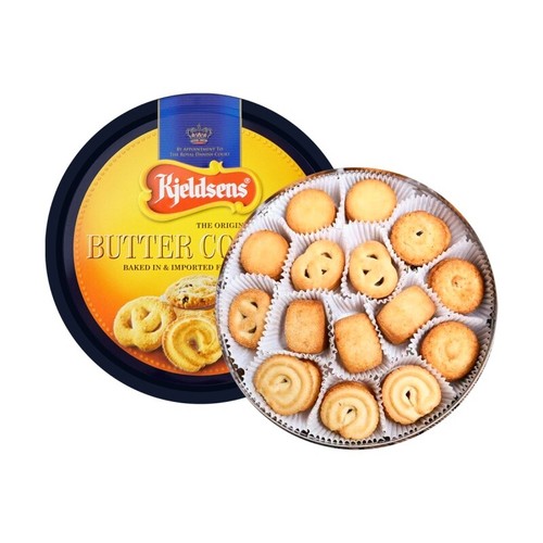 Butter Cookies 908g (2 lbs. Tin) Kjeldsens The Original Danish | eBay