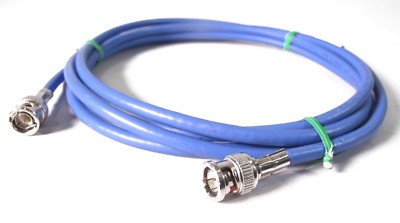 Belden 8241 RG59 BNC 75Ω Quality Coaxial Video Patch Cable 23 AWG (7 ft ...