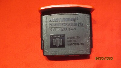 Official Nintendo N64 Memory Expansion Pak Pack | eBay UK