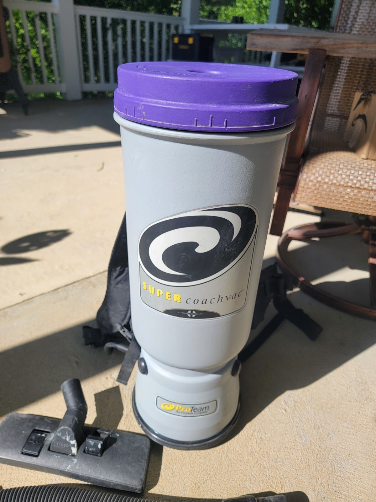 ProTeam Super Coach SCM-1282 Backpack Vacuum Preowned | eBay