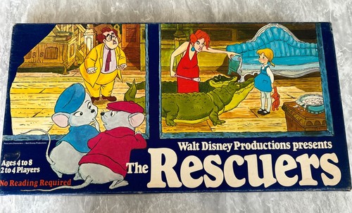 VTG The Rescuers 1977 Board Game A Parker Game Complete Game | eBay