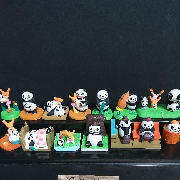 Kabaya PANDA KOPANDA Panda Go Panda Figures Complete set of 15 | eBay