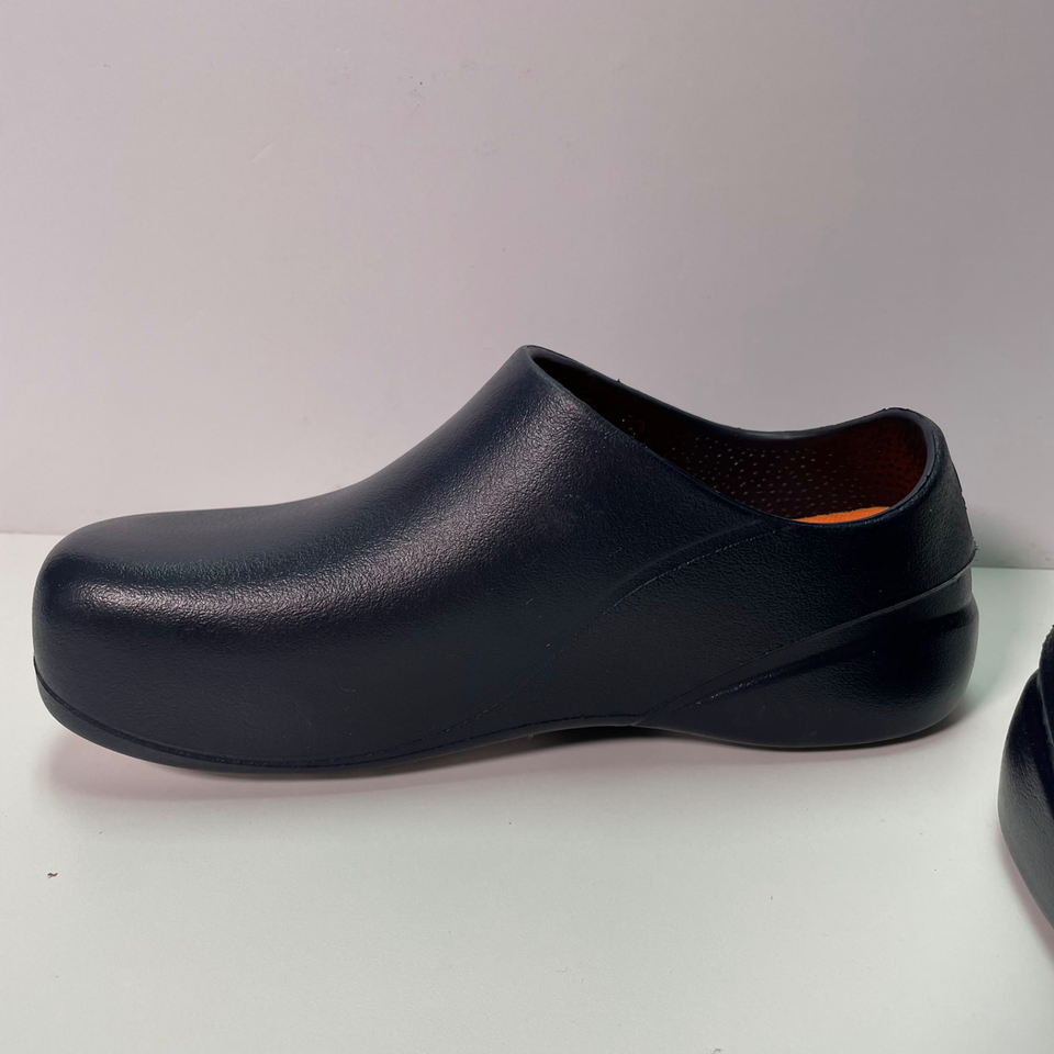 Womens 8 STICO Navy Chef Kitchen Slip Resistant Rubber Occupational ...