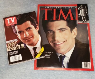 VINTAGE TIME Magazine July 26 1999 John Fitzgerald Kennedy Jr. & TV ...