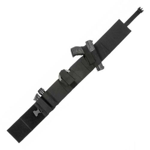 CEINTURE HOLSTER DISCRÈTE 2ET21 NOIR MILITAIRE PAINTBALL AIRSOFT ARMEE ...