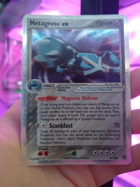 Pokémon TCG Metagross ex EX Power Keepers 95 Holo Holo Rare EX for sale ...
