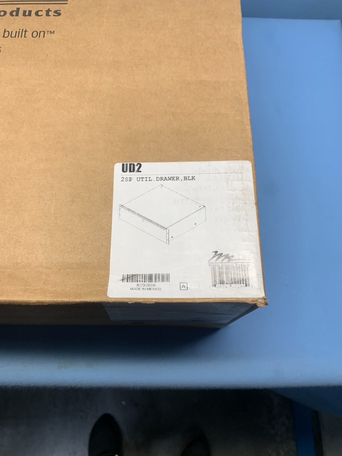 Middle Atlantic Ud2 Rack Utility Drawer 2u for sale online | eBay