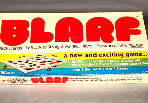 Vintage BLARF Board Game Strategy Parlor Games 1981 Complete | eBay