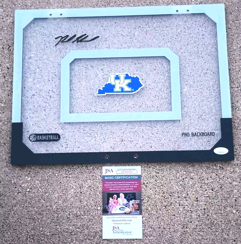 REED SHEPPARD SIGNED Backboard JSA COA Kentucky Wildcats HOUSTON ...