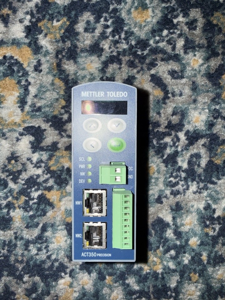 Mettler Toledo ACT350 Precision DIN Weight Transmitter – Tested ...