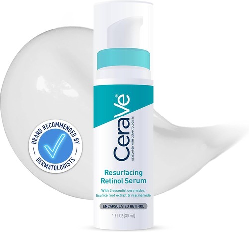 CeraVe Resurfacing Retinol Serum with Ceramides & Niacinamide for ...