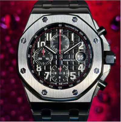 Audemars Piguet Royal Oak Offshore "Vampire" AP 42mm Chrono 26470ST.OO ...