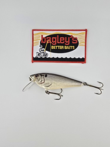 Vintage All Brass Bagley Monster Shad (Shallow) Florida Made Bait! | eBay