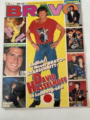 Bravo 19/ 1989, David Hasselhoff , Bravo Zeitschrift | eBay.de