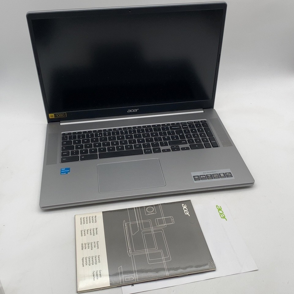 Acer Chromebook 17" Laptop Intel Pentium Silver FHD Untested Parts ...