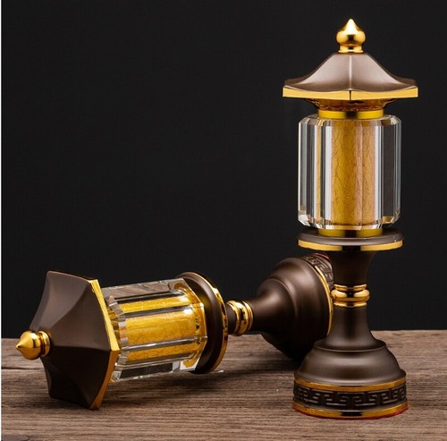 Heavy Pair LED Lamp 3 Colors Light Buddha Shine Table Altar Zen Feng ...