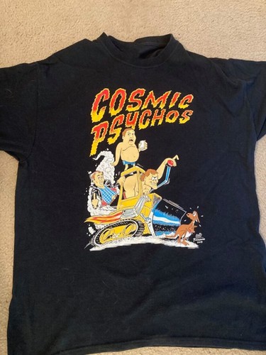 Cosmic Psychos Band Tour Concert Cotton Black Full Size Unisex Shirt | eBay
