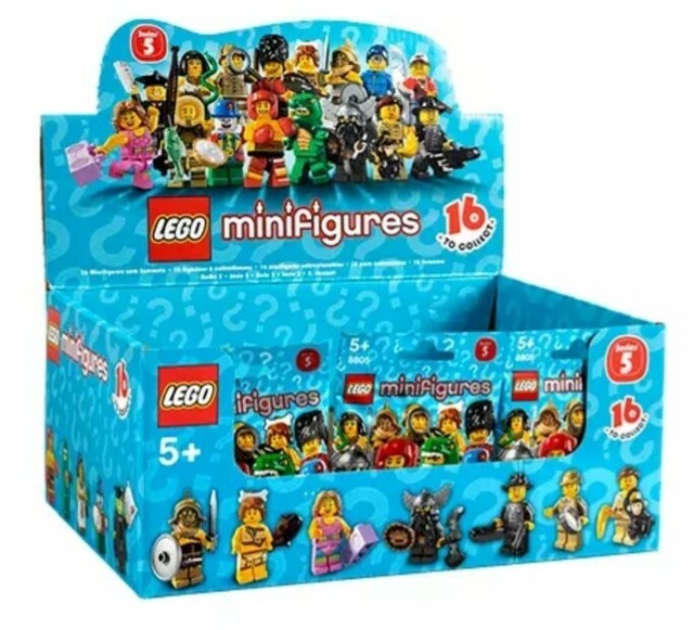 NEW LEGO 8805 Box Case of 60 MINIFIGURES SERIES 5, Sealed& Excellent ...
