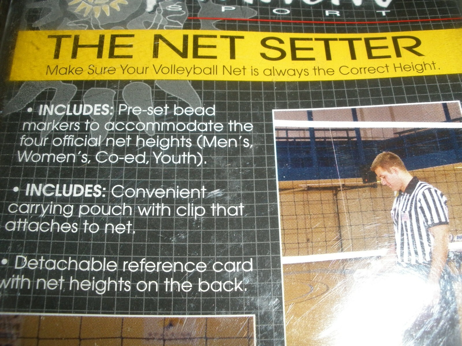 NEW Tandem Sport The Net Setter/ Sure Volleyball Net Always Correct ...