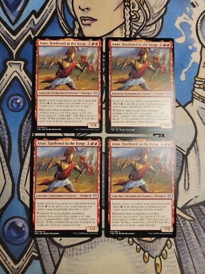 4x Anax, Hardened in the Forge - NM/M Theros: Beyond Death THB MTG ...