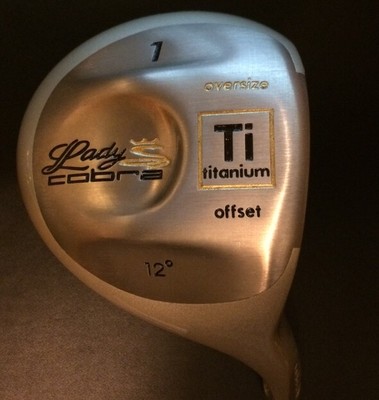NEW Cobra Lady Cobra Driver 12 Degree Oversize Titanium Offset Head | eBay